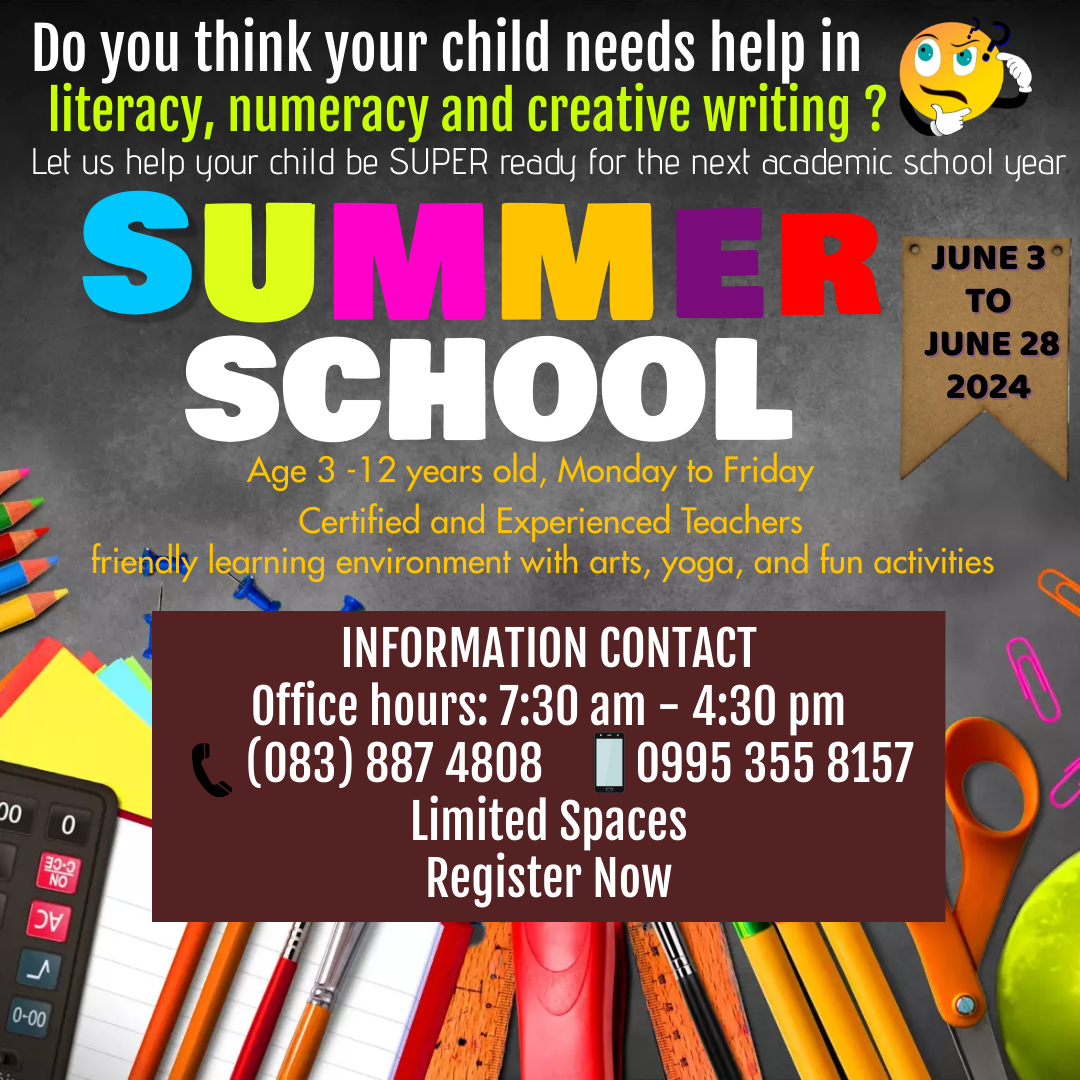 Summer Class 2024 Enrolment On Going... - Amsai School